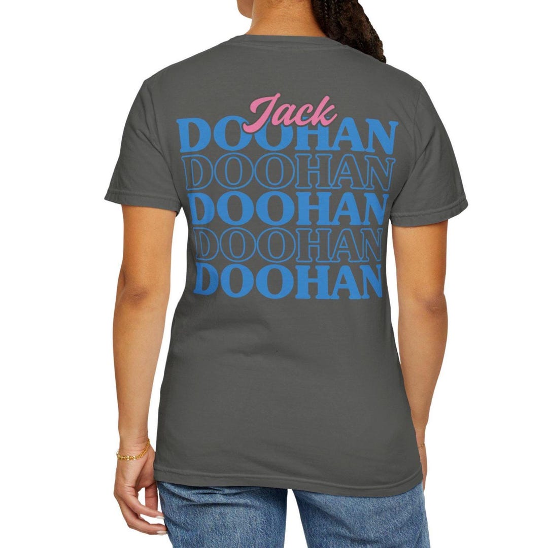 Jack Doohan 7 Alpine F1 Tee | Pepper Gray Comfort Colors Tshirt ...