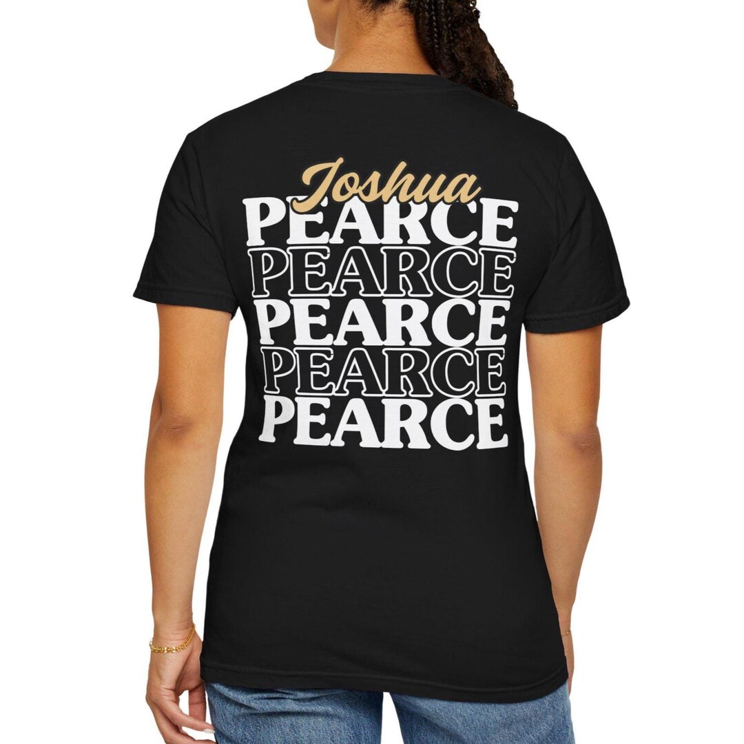 Joshua Pearce 9 APXGP F1 Movie Tee | Black Comfort Colors Tshirt ...