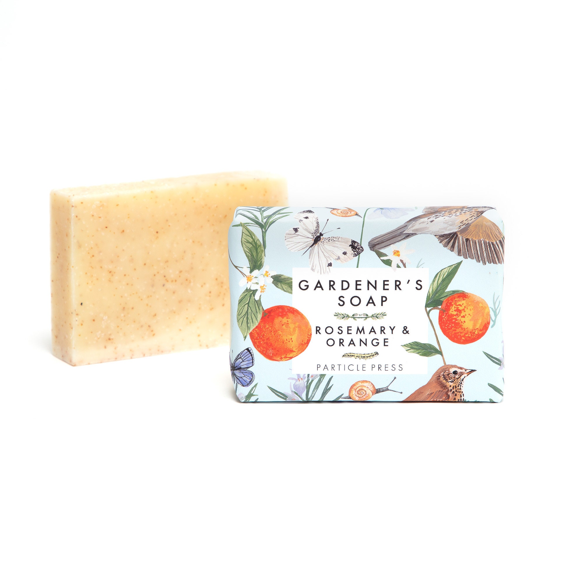 Soap gift box set of 3 bars exfoliating natural handmade | Etsy