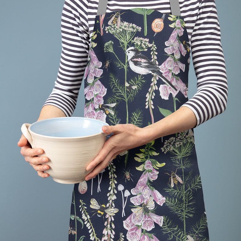 Floral Apron for Woman Colourful Baking Apron for Her Womans | Etsy