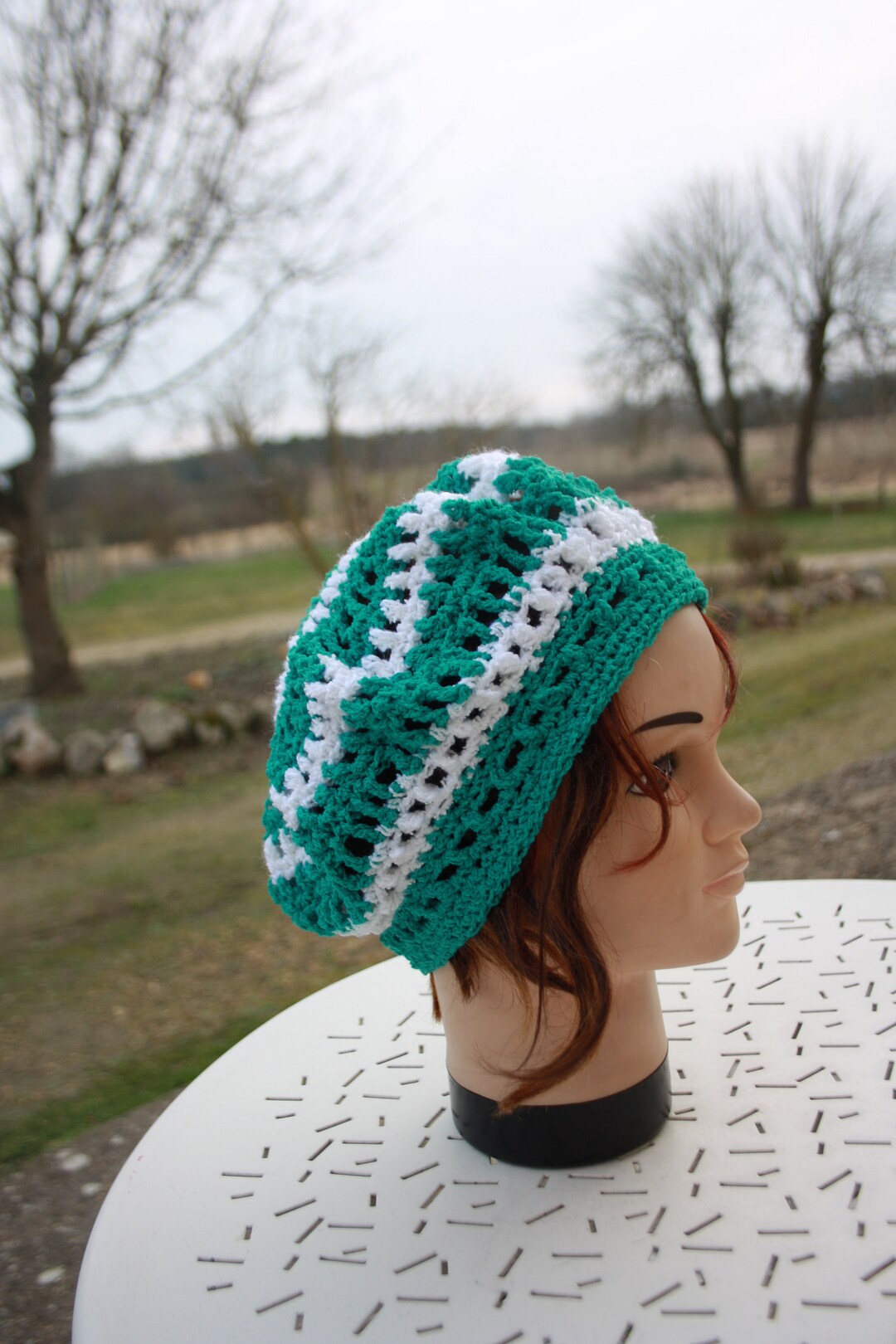 1 Light Beret for the Summer - Etsy