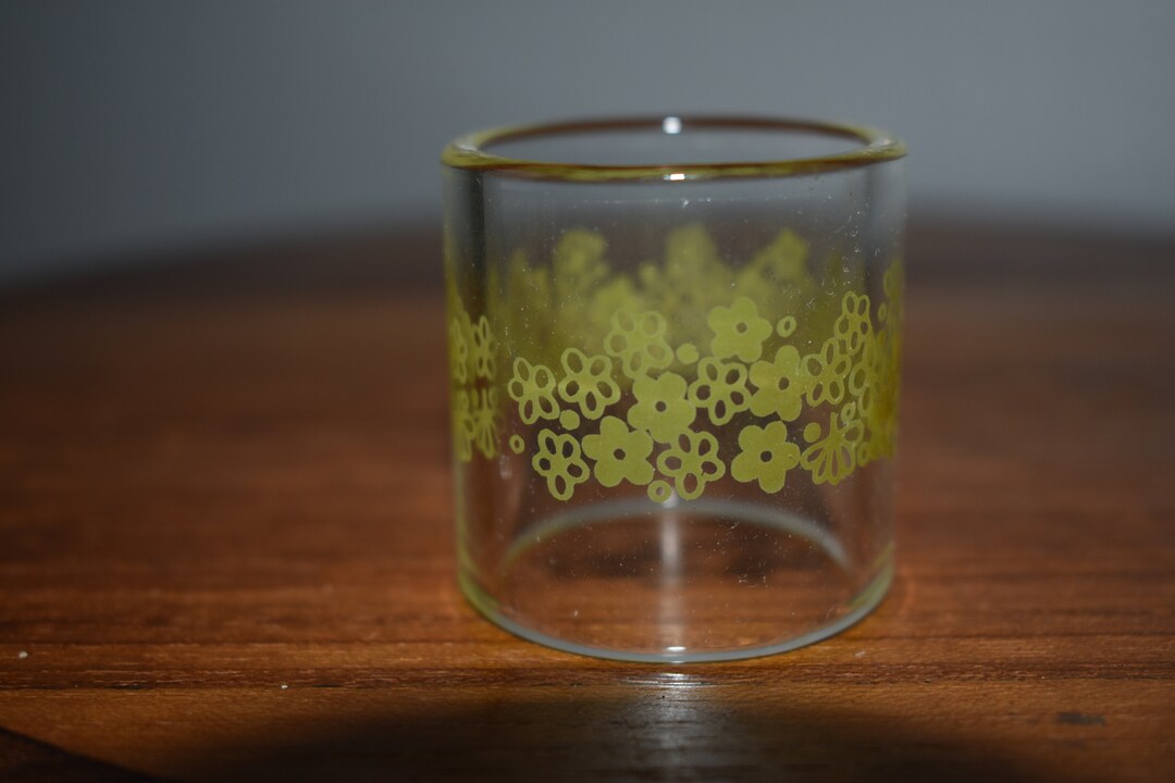 Pyrex Spring Blossom Napkin Rings Set of 6 Mid-century Glass by Corelle ...