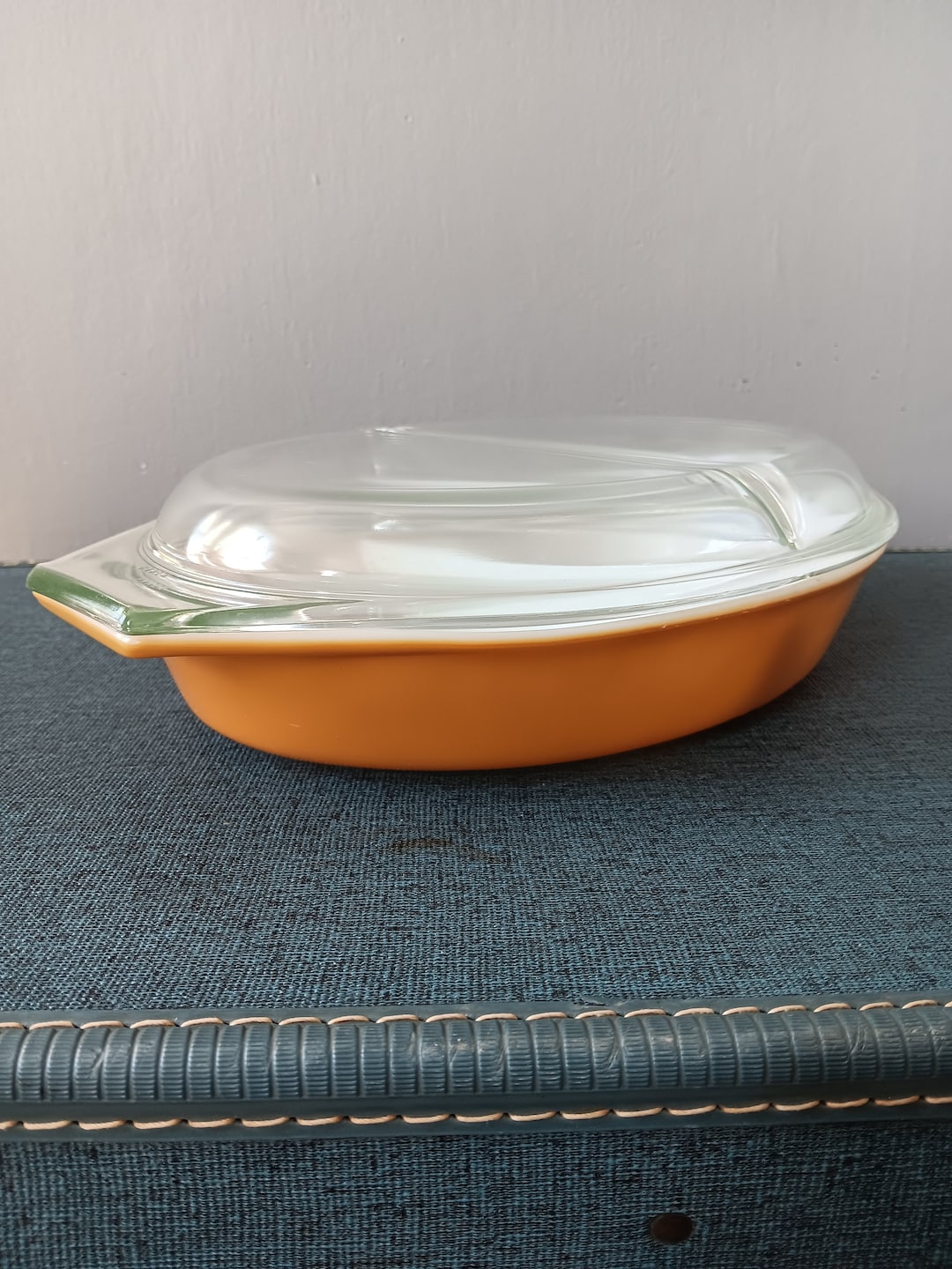 Pyrex Orange/pumpkin Divided Casserole | 1 Quart No. 063 - Etsy