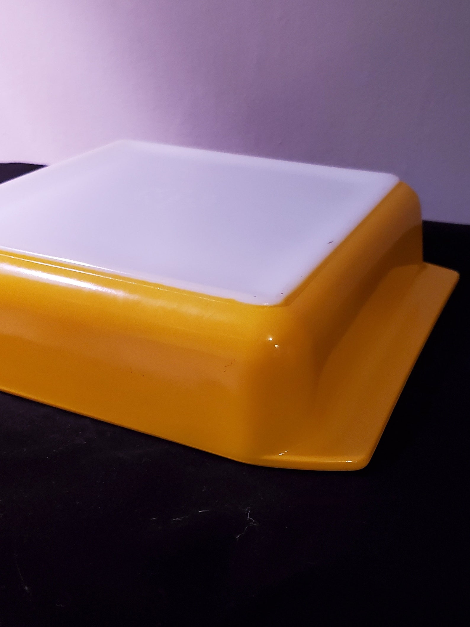 Pyrex Yellow 8 X 8 Brownie Pan - Etsy