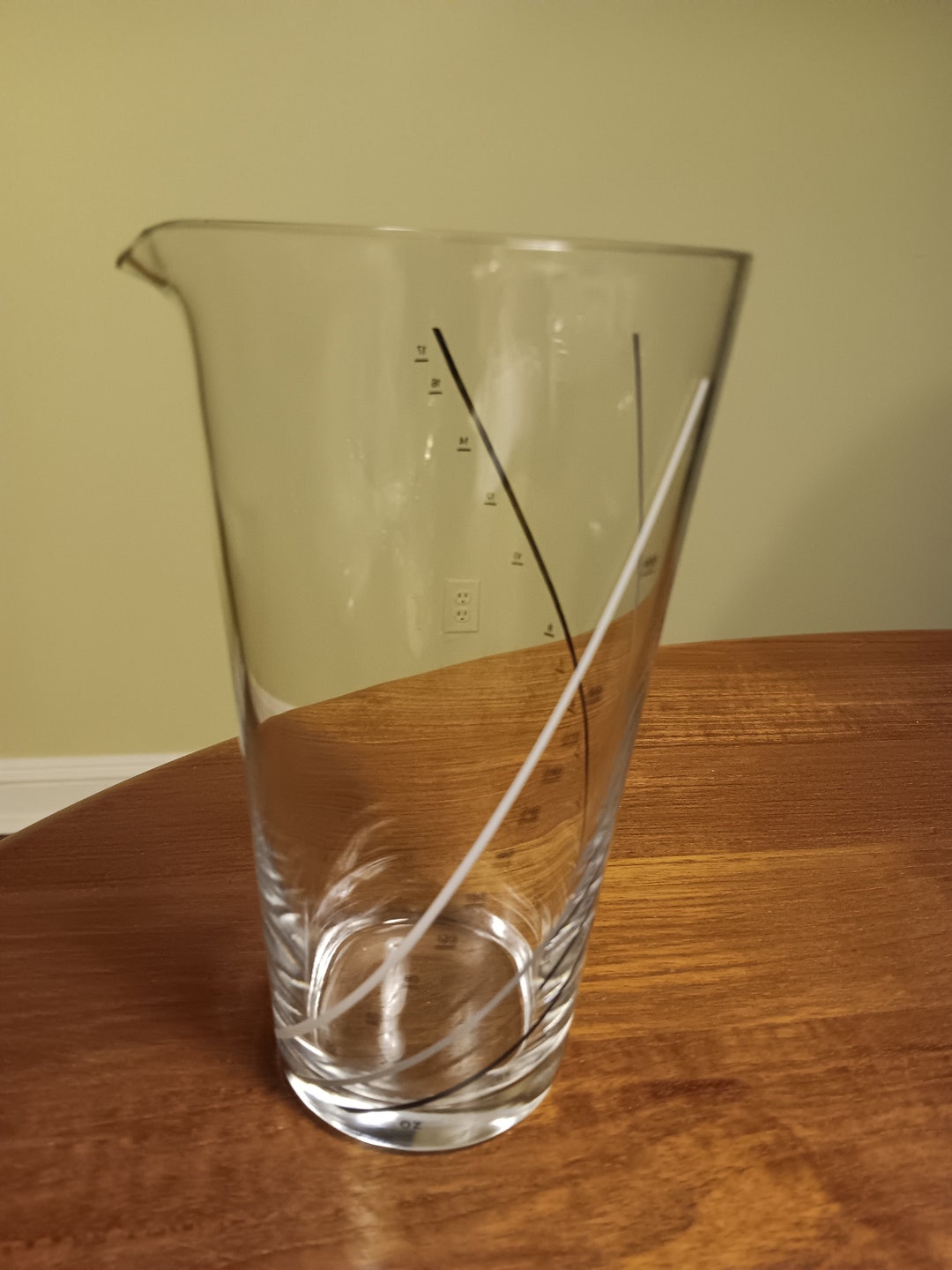 Mid-century Cocktail Pitcher With Ounces and Centiliter Measurements - Etsy