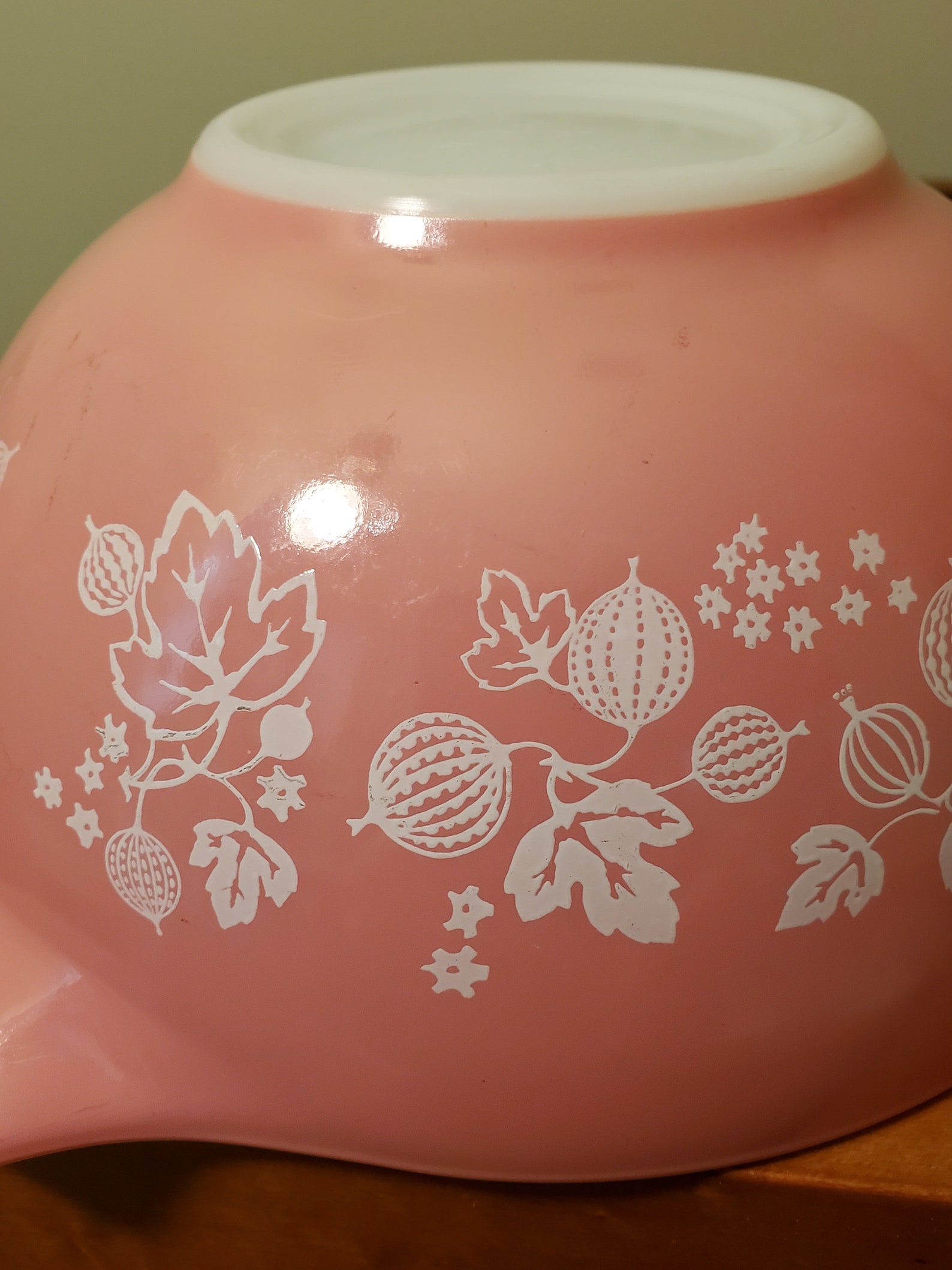 Pyrex Pink Gooseberry Cinderella Bowls Set of 2 - Etsy