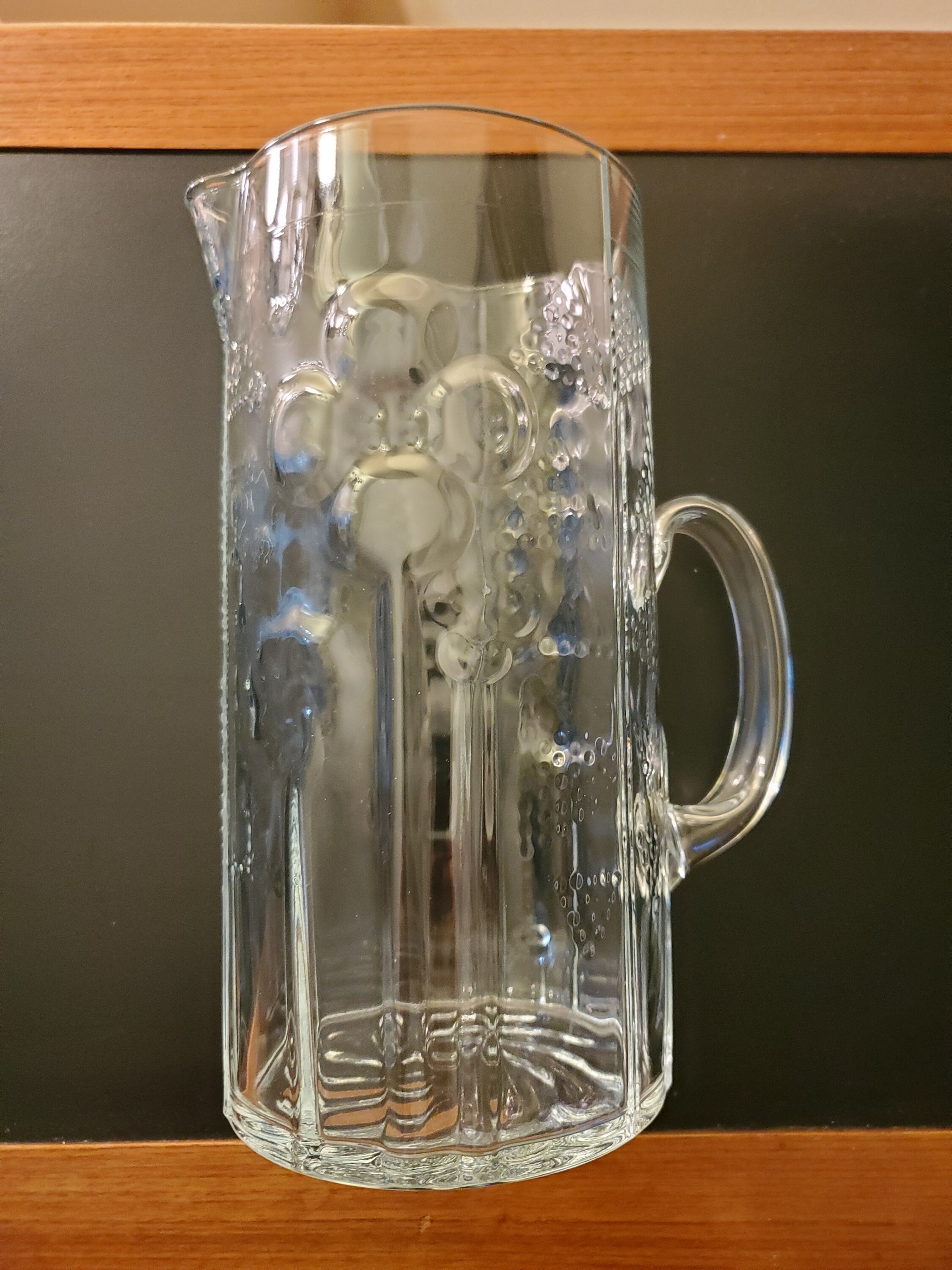 Iittala Flora Oiva Toikka Large Glass Cocktail Pitcher | Martini ...