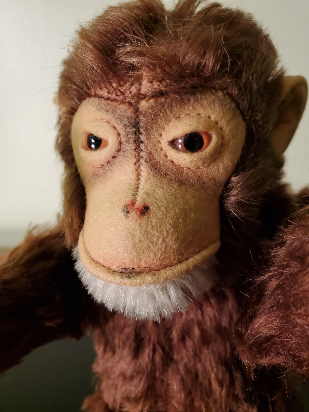 Steiff Monkey Stuffed Animal | "jocko" | Fully Jointed - Etsy