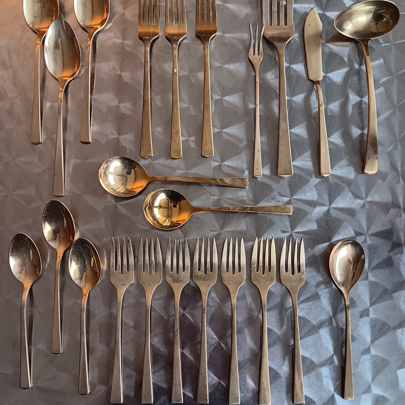 Gold Flatware - Etsy