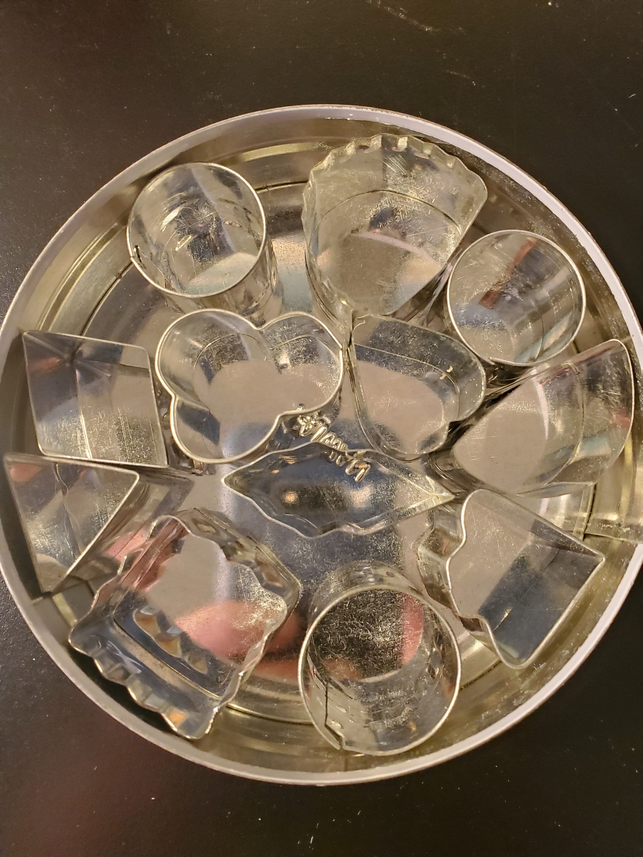 Canapé and Hors D'oeuvre Cutters Aspic Cutters for Retro Entertaining ...