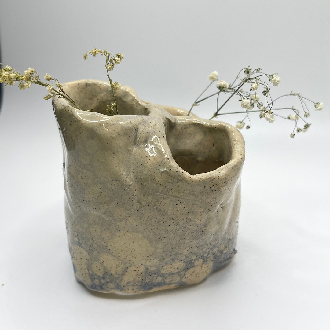 Unique Handmade Vase Vessel Organizer for Dried Items Pens - Etsy