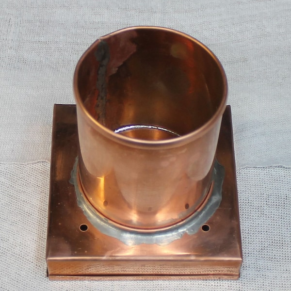 Outdoor Copper Post Lantern - Etsy