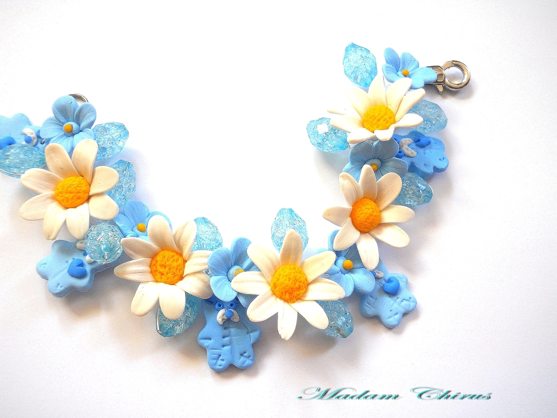 For Children Blue Necklace Baby Decoration Bracelet With - Etsy