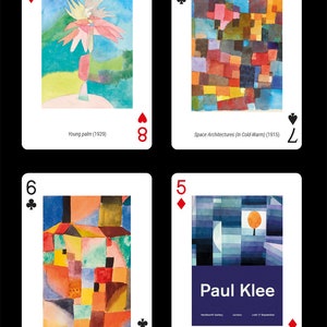 Paul Klee Playing Cards - Etsy