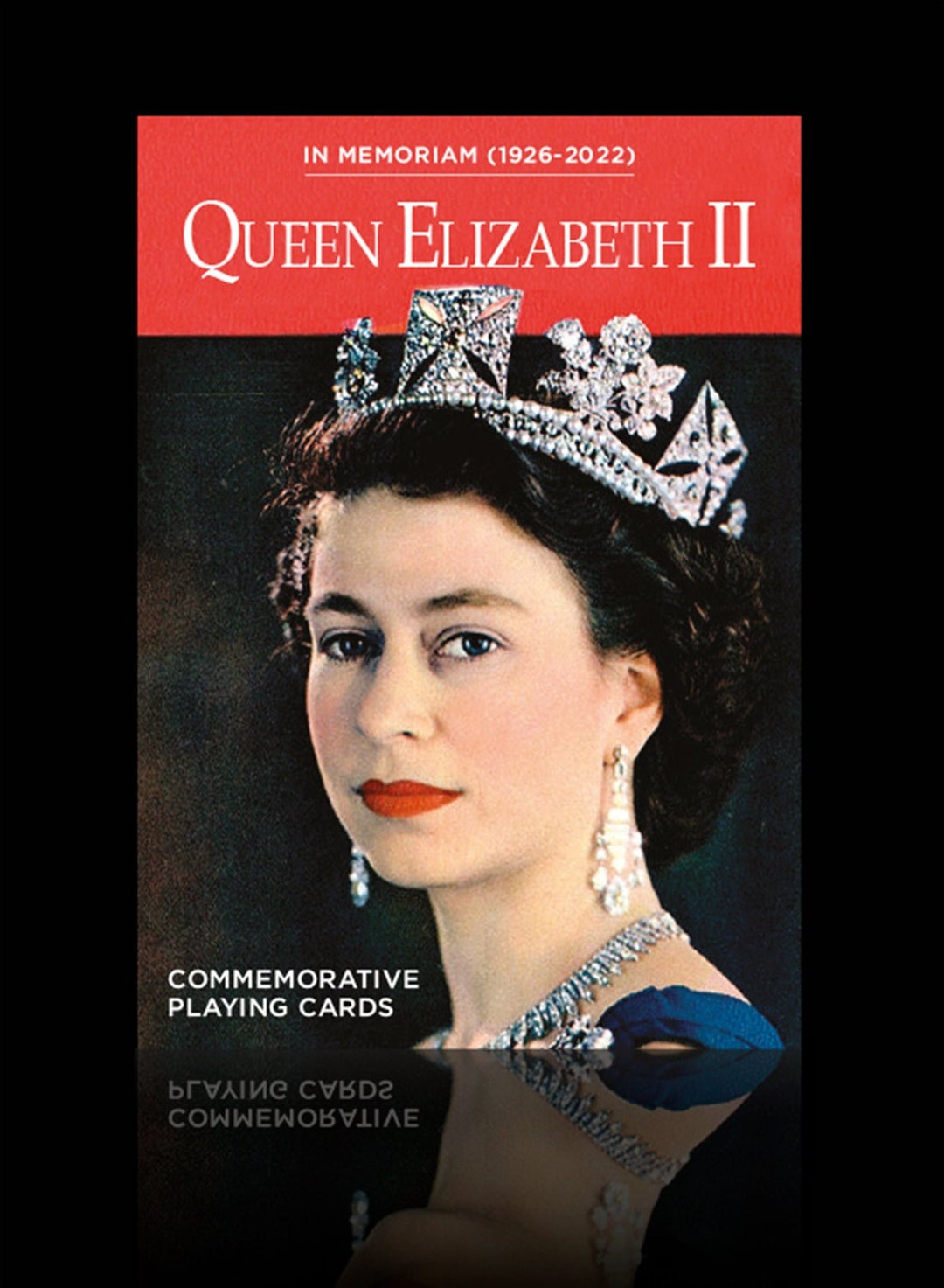 Queen Elizabeth II Commemorative Playing Cards - Etsy