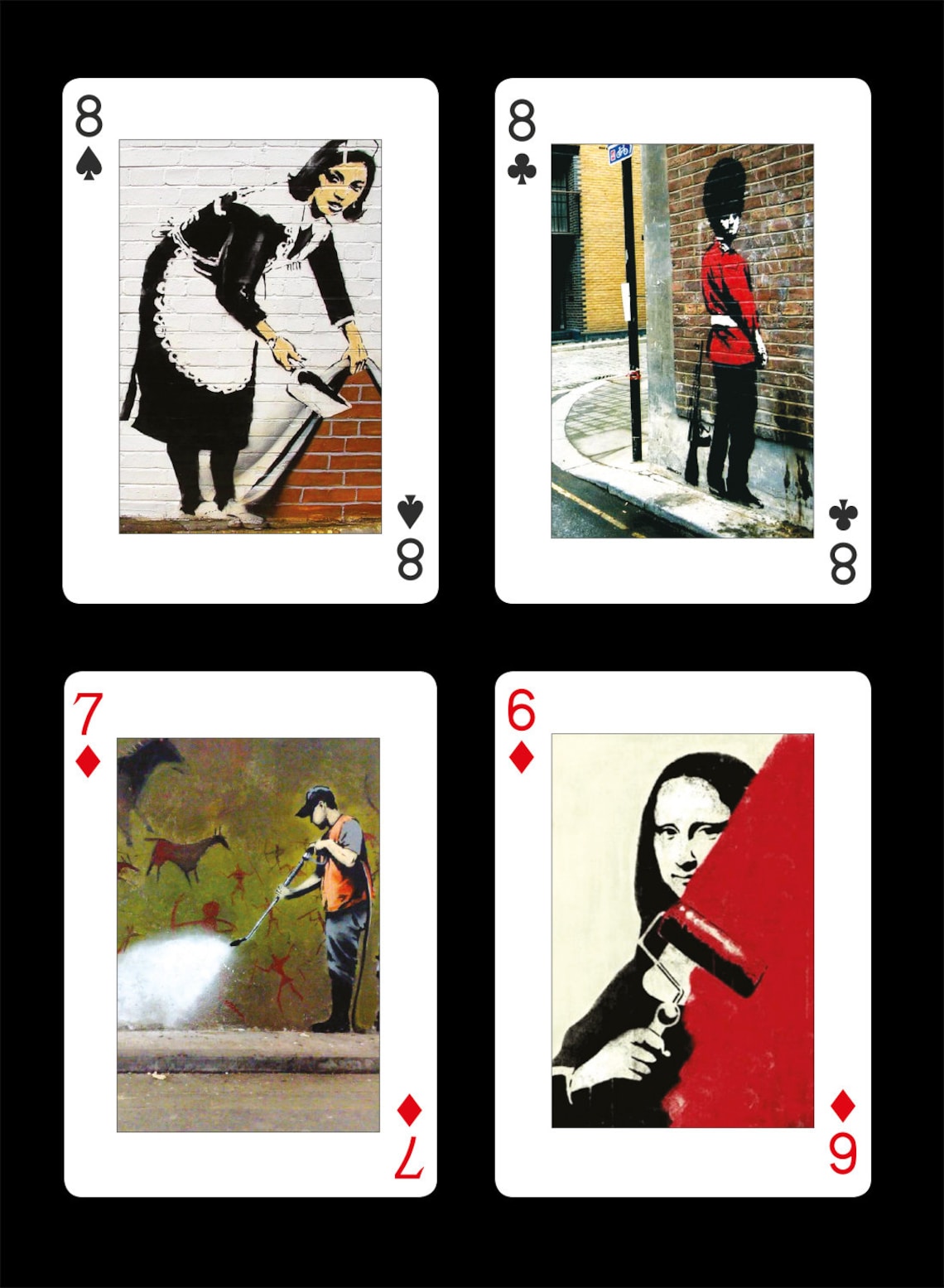 Banksy Playing Cards - Etsy