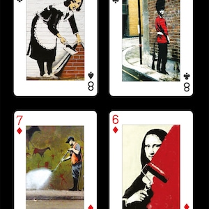 Banksy Playing Cards - Etsy