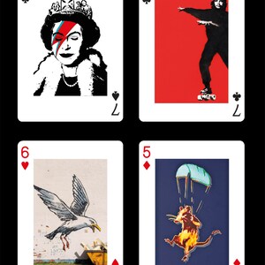 More Banksy Playing Cards - Etsy
