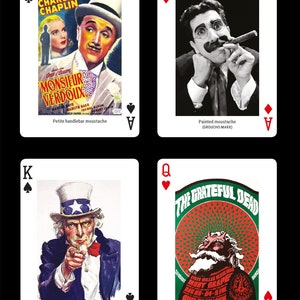 Unshaven: Beards & Moustaches Playing Cards - Etsy