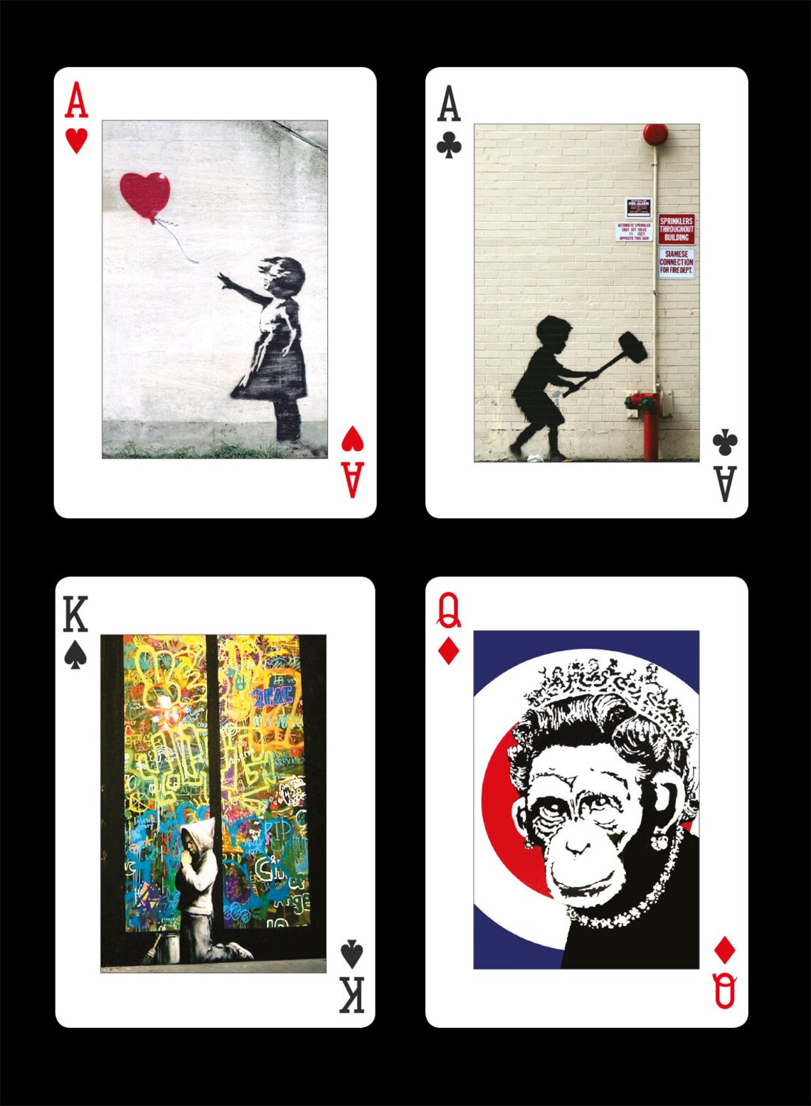 Banksy Playing Cards - Etsy