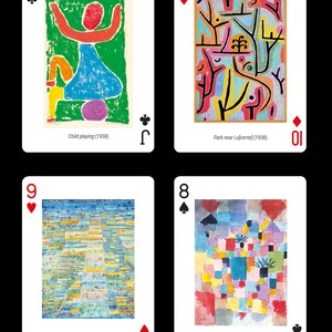 Paul Klee Playing Cards - Etsy