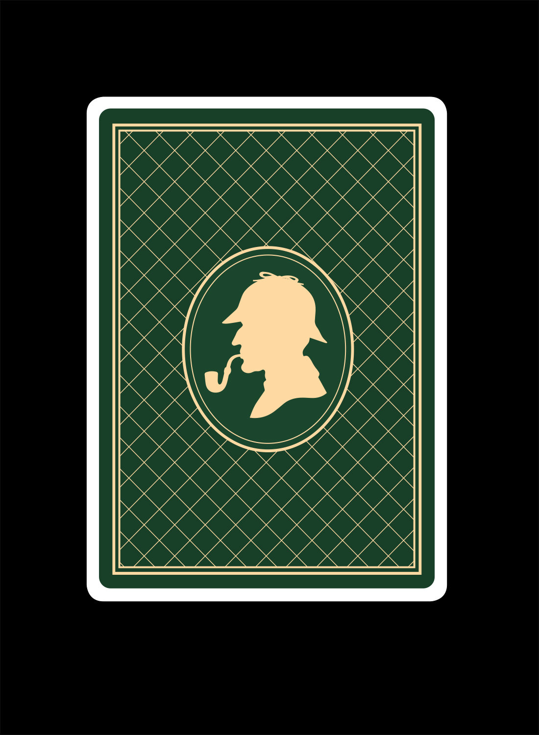 Sherlock Holmes playing cards | Etsy