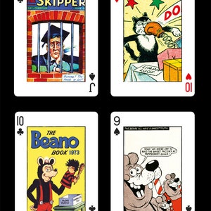 Crikey! Classic British Comics Playing Cards - Etsy UK