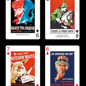 Propaganda Playing Cards - Etsy
