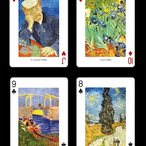Vincent Van Gogh Playing Cards - Etsy