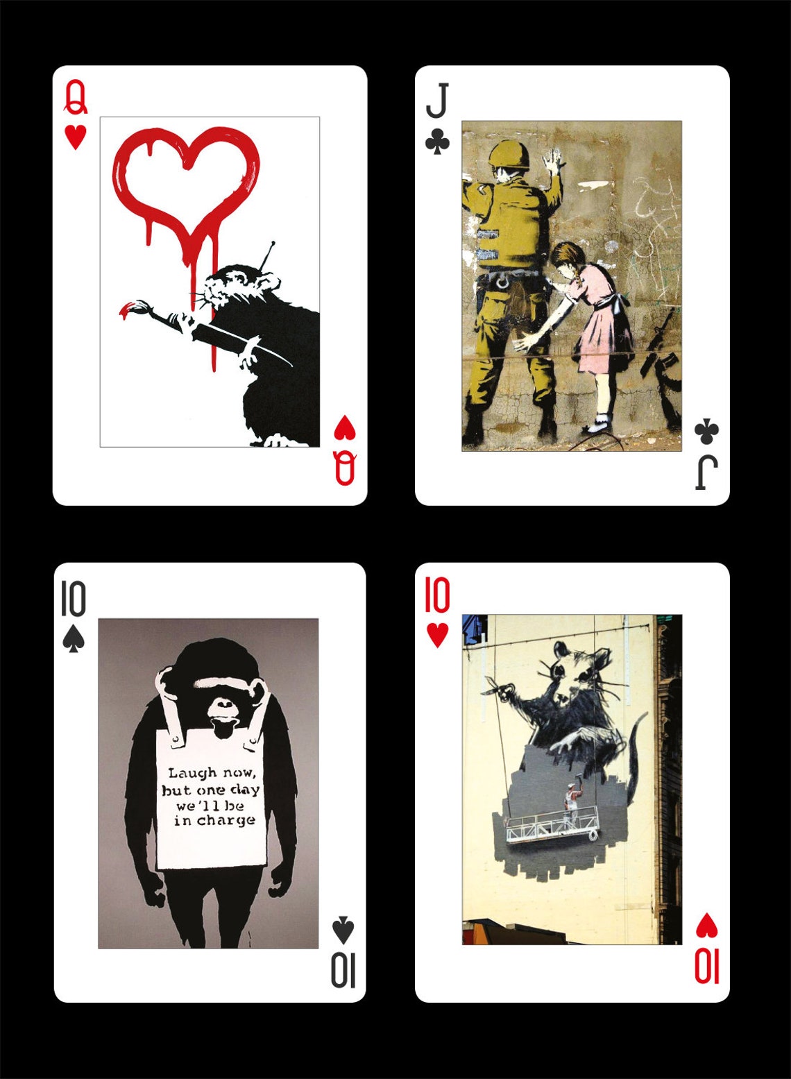 Banksy Playing Cards - Etsy