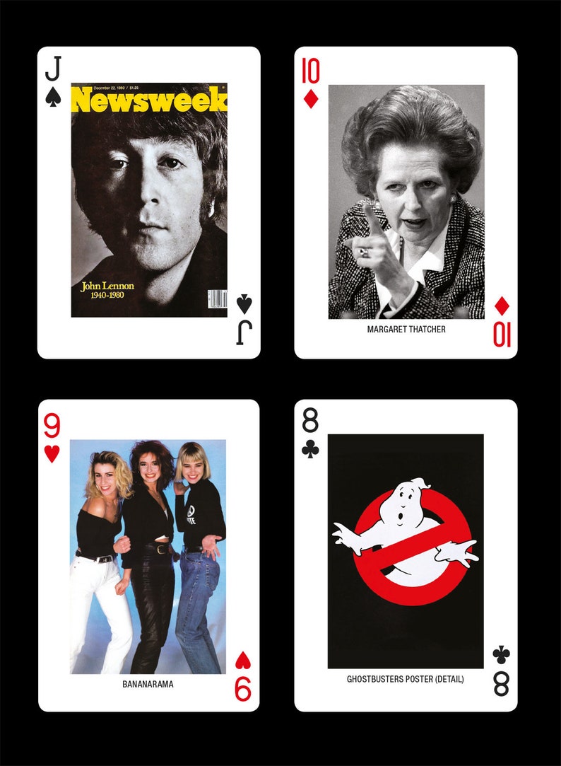 1980s Playing Cards - Etsy