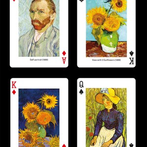 Vincent Van Gogh Playing Cards - Etsy