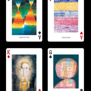 Paul Klee Playing Cards - Etsy
