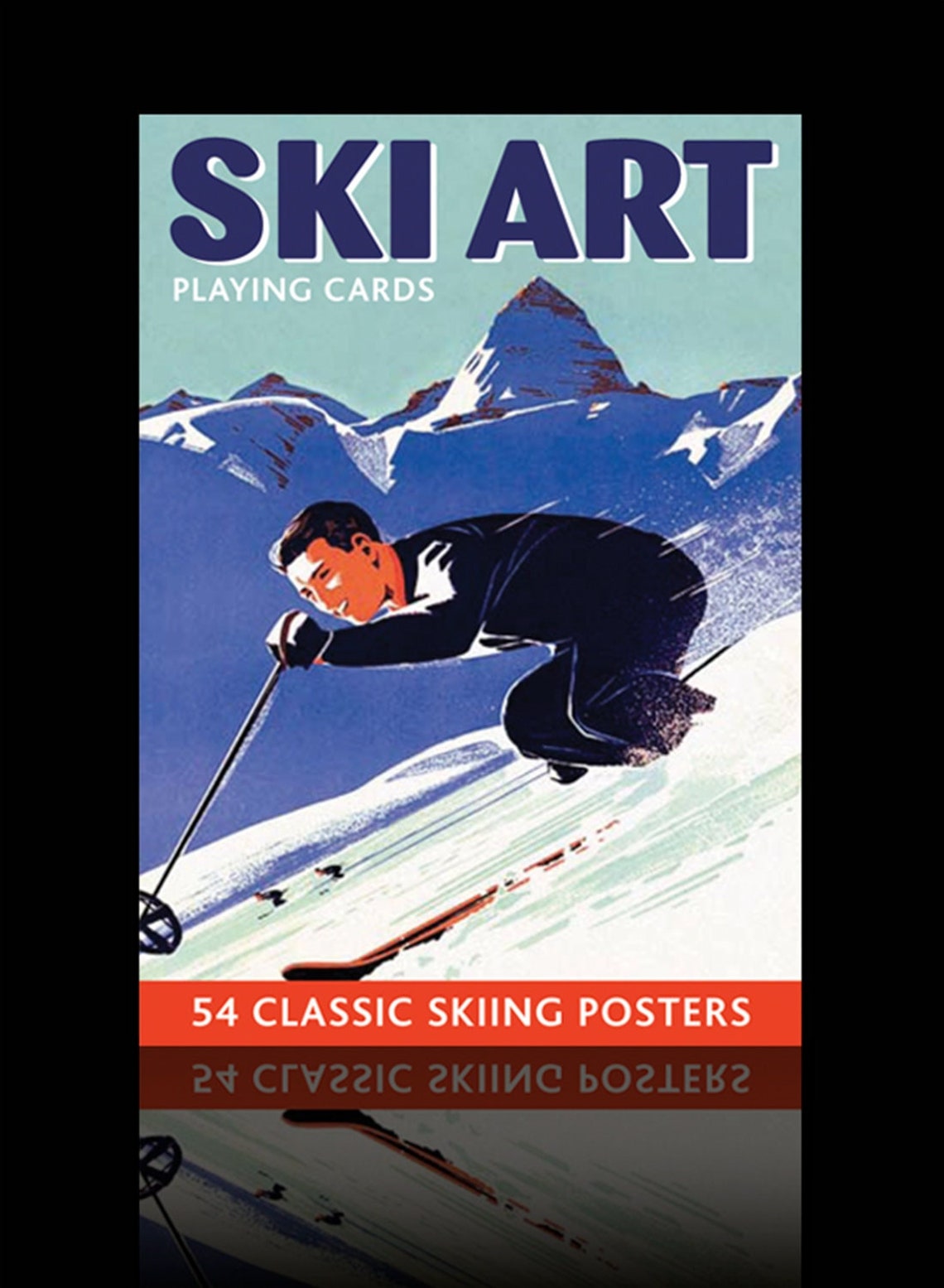 Ski Art Playing Cards - Etsy