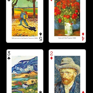 Vincent Van Gogh Playing Cards - Etsy