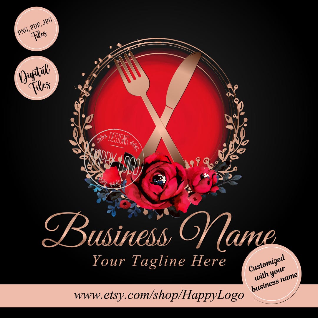 Restaurant Logo, Cooking Graphic Design, Chef Catering Business ...