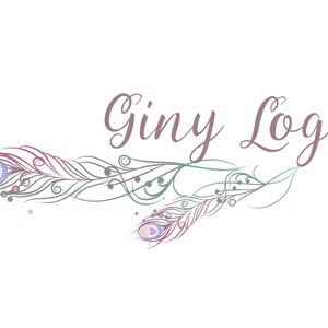 DIGITAL Feather Logo Custom Logo Design Peacock Feathers - Etsy