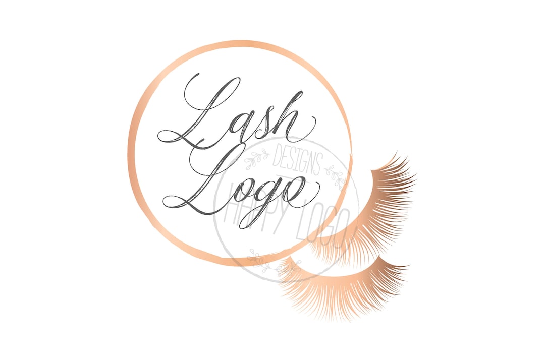 Lash Logo, Custom Logo Design , Lashes Logo, Eyelash Beauty Logo ...