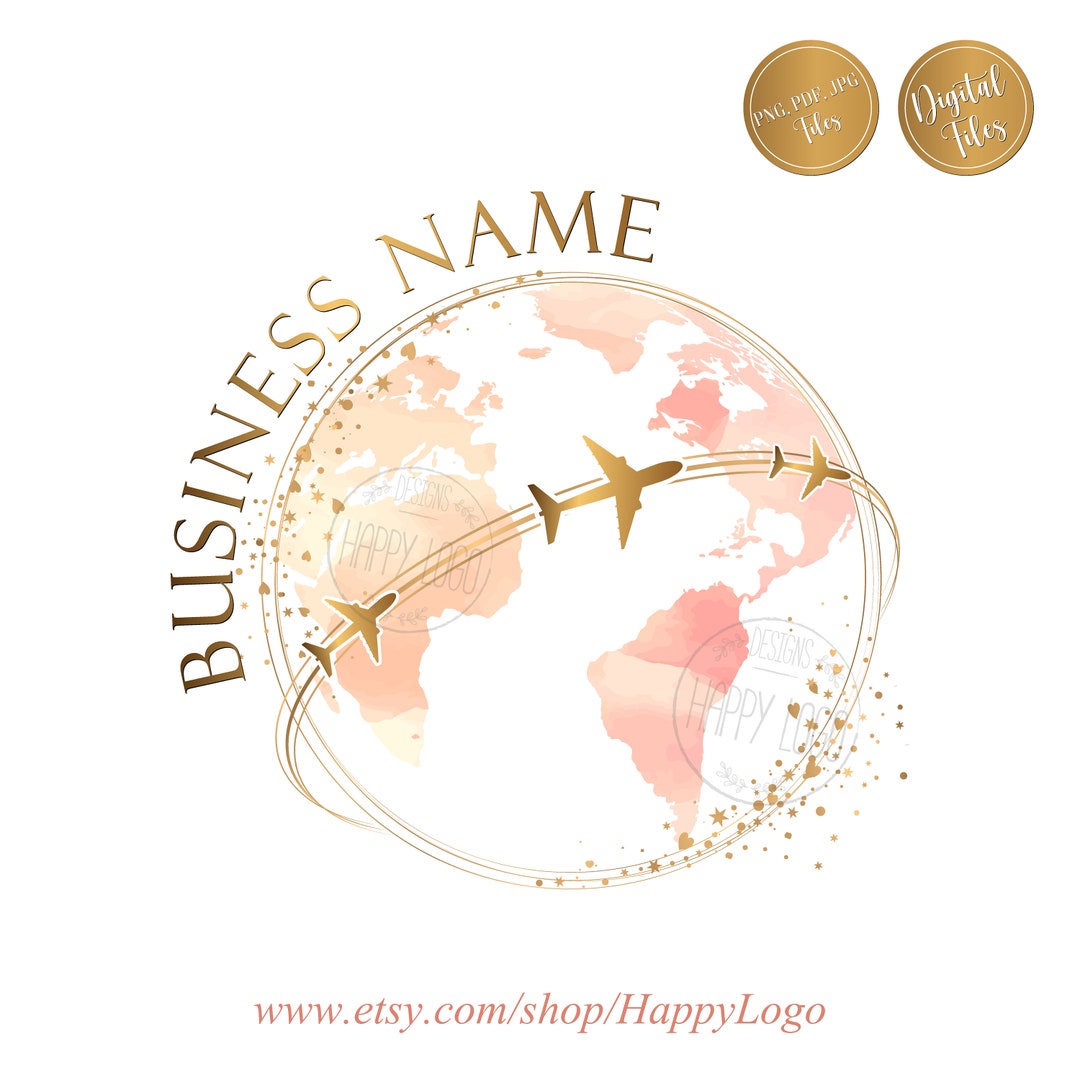 Travel Logo, Travel Logo Design, Travel Agent Logo, Travel Agency Logo ...