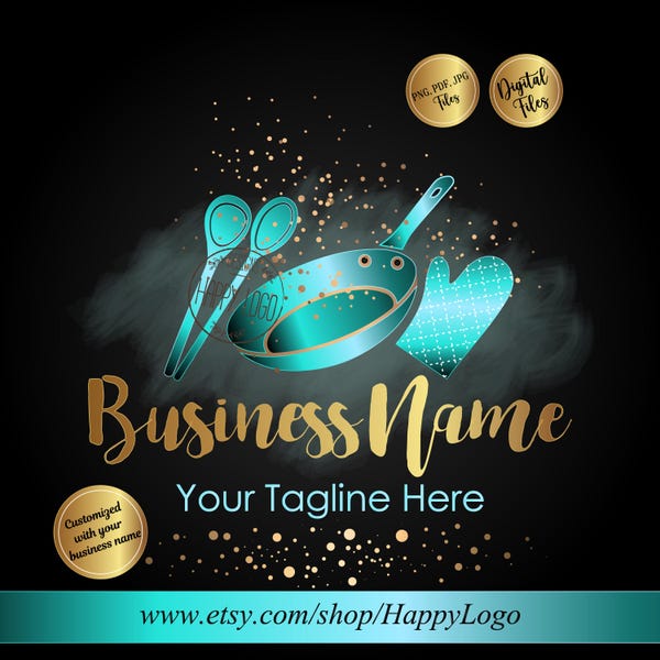 Food Blog Logo - Etsy