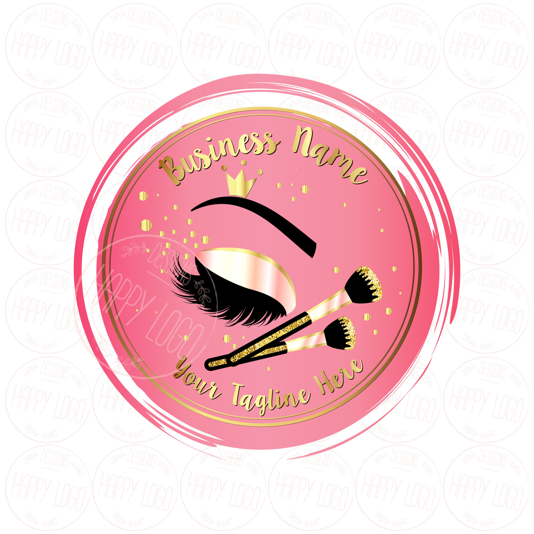 Makeup Logo Makeup Artist Logo Custom Logo Design Beauty - Etsy