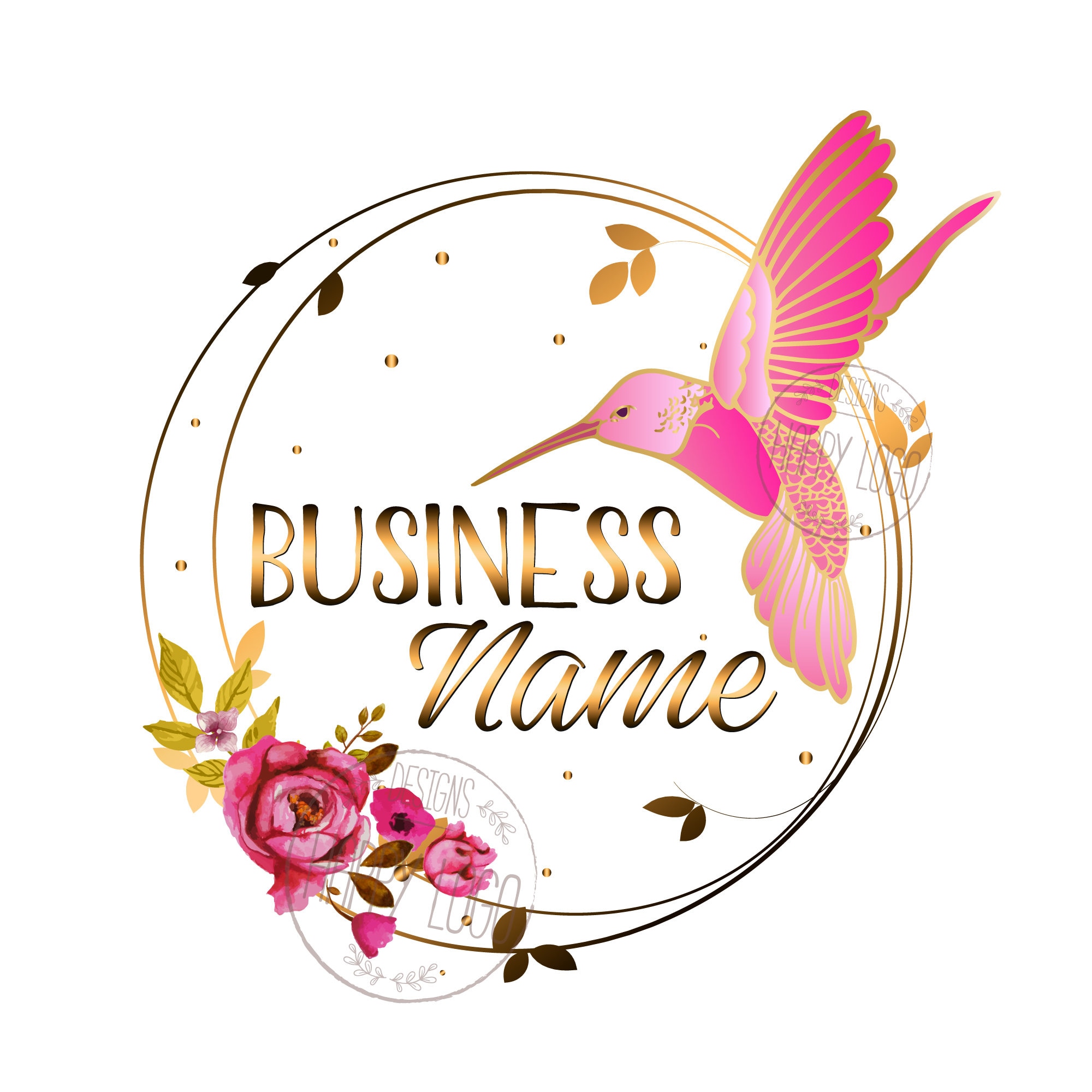 Hummingbirds Logo Love Hummingbird Logo