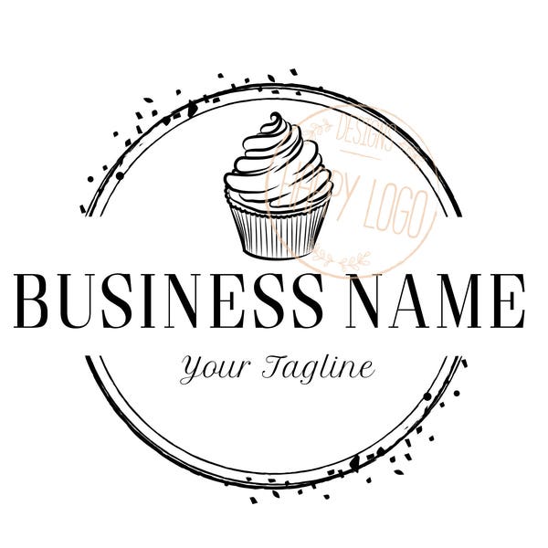 Minimal Bakery Logo - Etsy