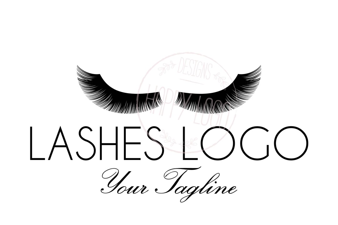 DIGITAL Custom Logo Design , Lashes Logo, Eye Lashes Beauty Logo ...