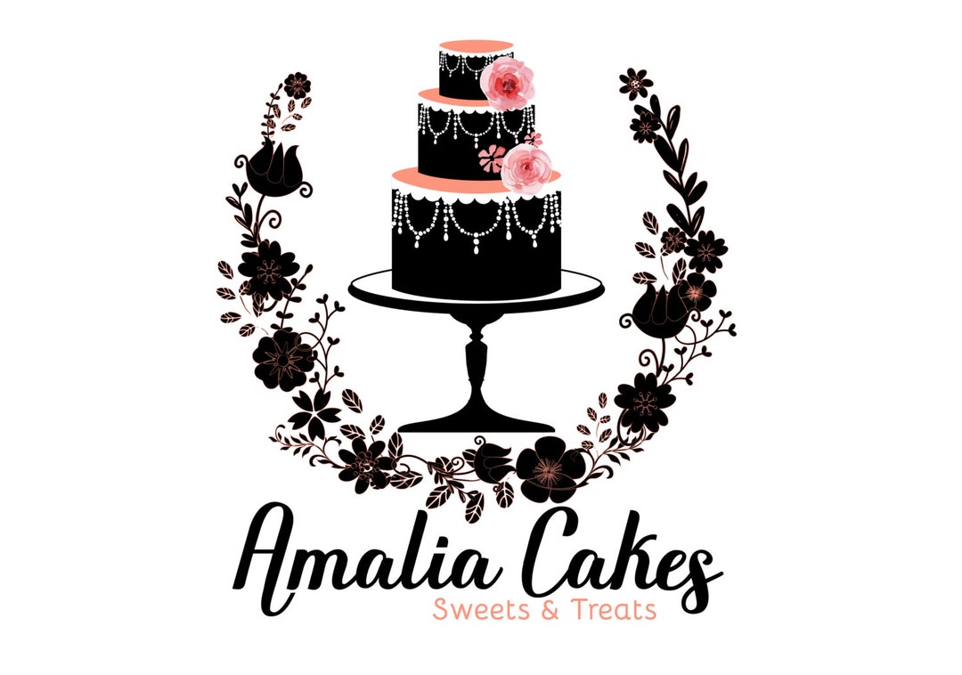 Custom Logo Design, Cake Logo, Bakery Logo, Birthday Cake, Sweets Logo ...