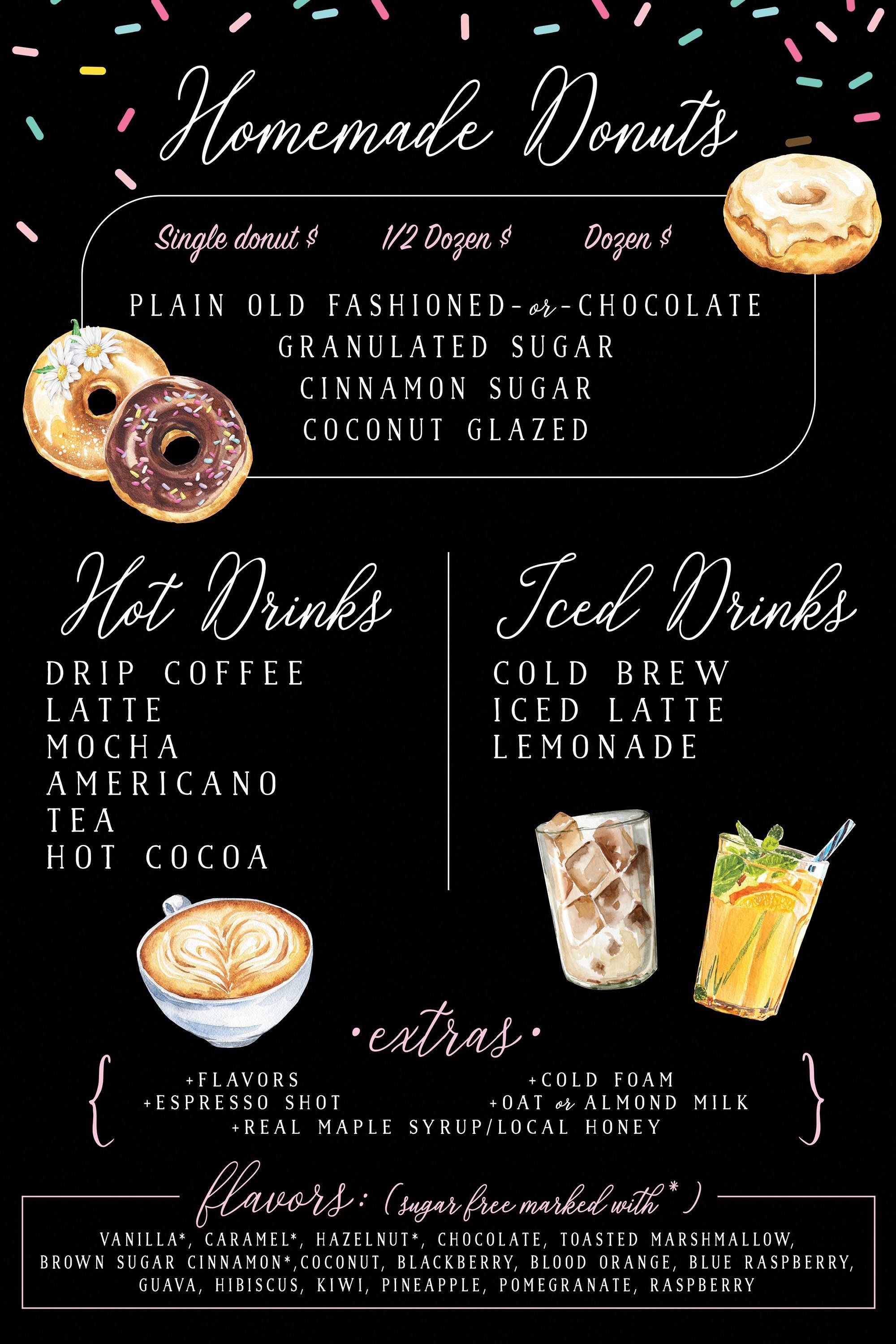 Coffee Shop Menu Ideas Recipes