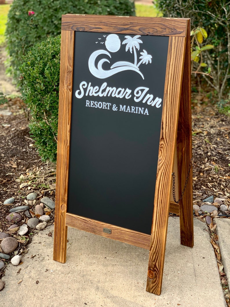 Spa Chalkboard Easel Sign LARGE 20x40 A-frame - Etsy