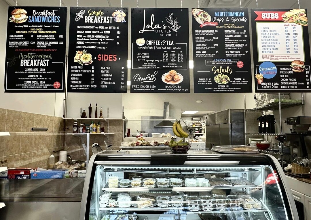 Cafe Menu • Diner Menu • Coffee Shop Menu • Restaurant Menu Sign • Food ...