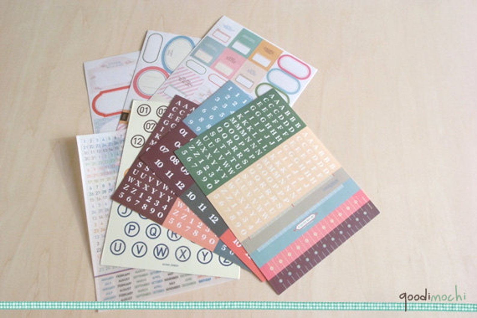 Labels for Study and Work Iconic Labeling Pack / Diary - Etsy UK