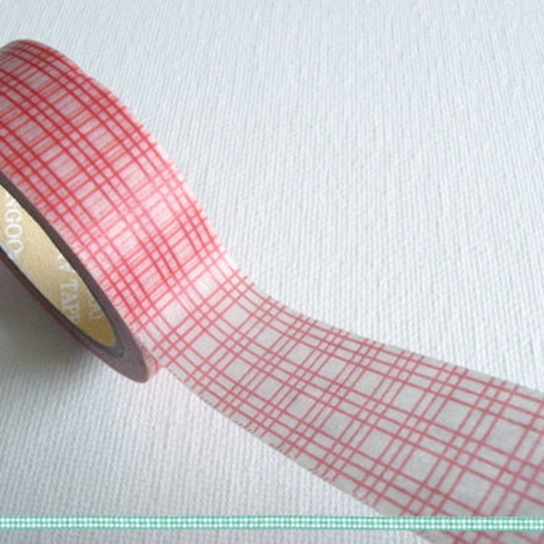 Red Grid - Etsy